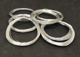 Wire Wrapping Wire, 26 Gauge, Silver, Pack Of (50 Gms)